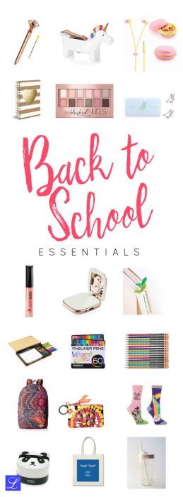 18 Back to School Essentials for High School Girls