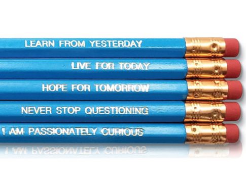 15 Inspirational Pencils with Quotes on Them
