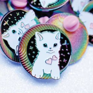 20 Cute Cat Lapel Pins