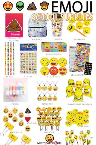 Cute 20 Emoji School Supplies for Teens That Make Learning Fun
