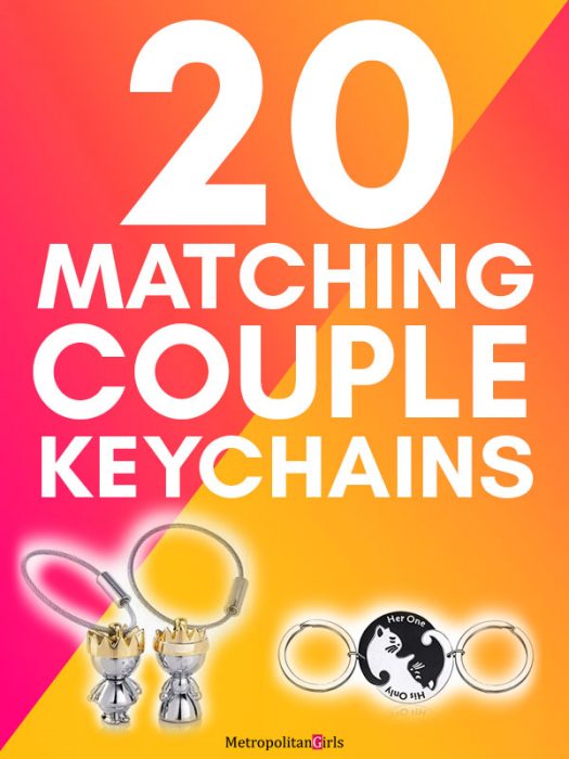 20 Matching Couple Keychains You'll Love